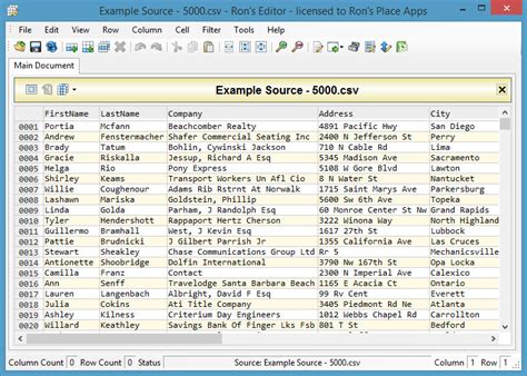windows light text editor for csv file super user
