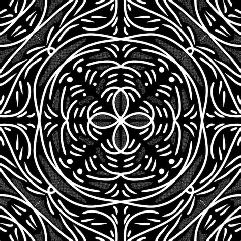 Premium Vector Abstract Geometry Pattern Line Floral Background Design