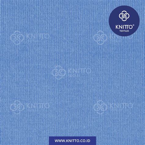 Combed 24s Biru Muda Toko Bahan Kaos Knitto