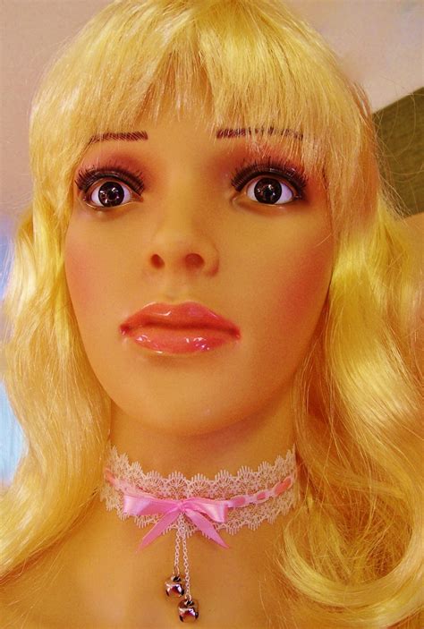 All Sizes Sissy Choker Bells Pink Satin White Lace French Maid Etsy