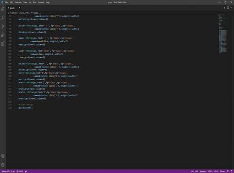 create a calculator using python gui harsh50801