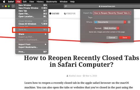 how to download pages for offline access on safari mac