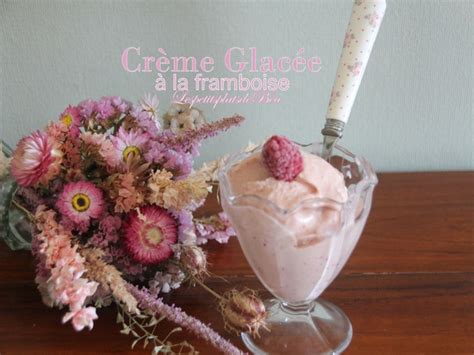 Recettes De Crème Glacée Et Framboises