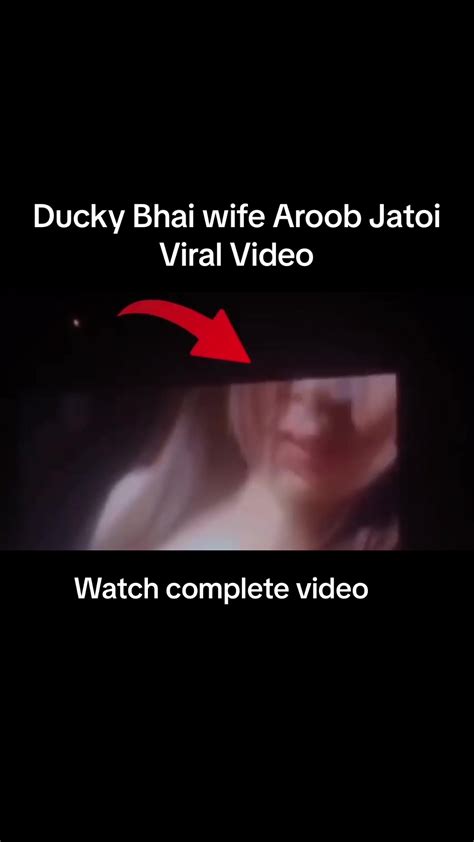 Ducky Bhai Wife Aroob Jatoi Viral Video Ali Haider Pro Basicinfopro
