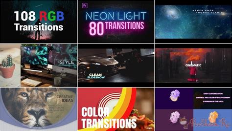 premiere pro projects pack 19 motion array pooshock ru Сборки