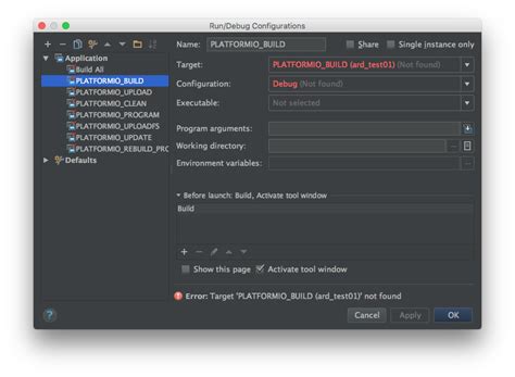 clion arduino o files are not recognised by the init command faq
