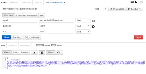api authentication using jwt in laravel 5 4 tutorial with