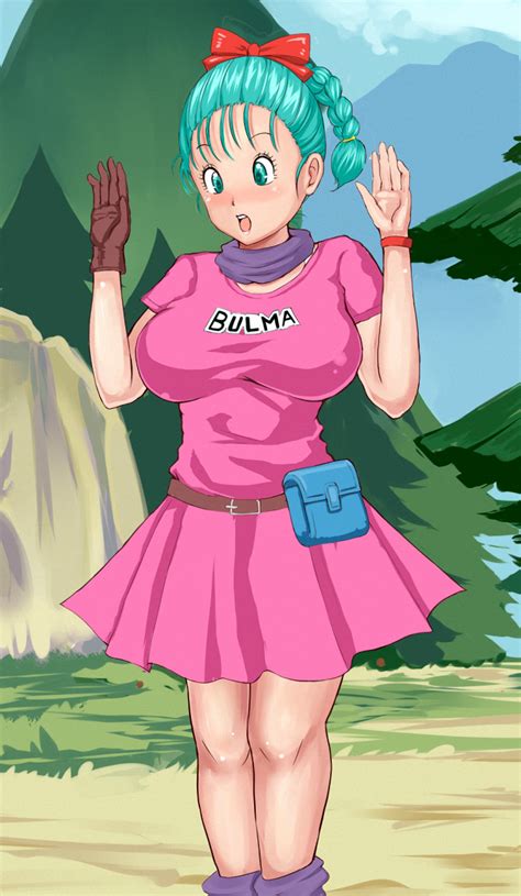 Bulma Dragon Ball Artist Request Highres Source Request 1girl