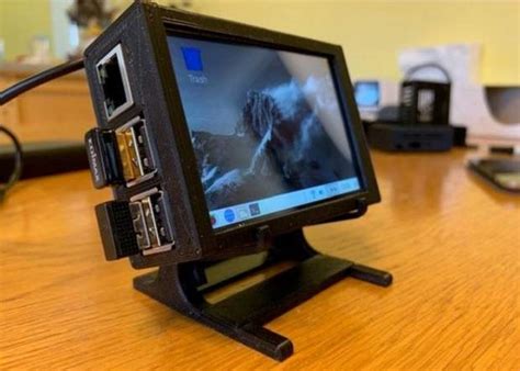 3d printed raspberry pi case to create your all in one computer open