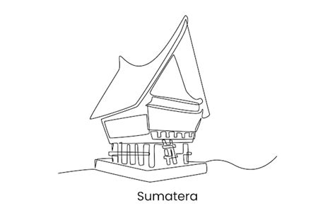 Mewarnai Gambar Rumah Adat