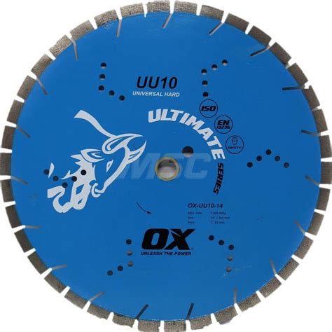 Ox Tools Wet And Dry Cut Saw Blade 10 Dia 5 8 And 7 8 Arbor Hole