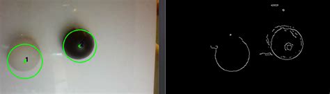 c tracking white ball in white background python opencv stack
