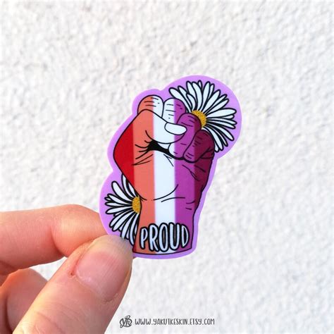 Lesbian Waterproof Vinyl Sticker Laptop Decal Etsy