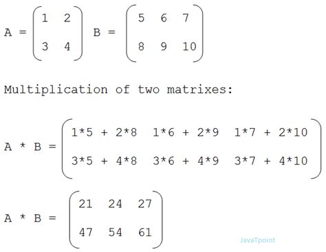 c program for 2x2 matrix multiplication johnathan dostie s