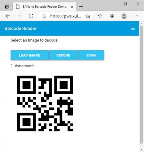 web barcode reader using b4x dynamsoft developers