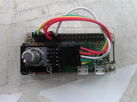 pi zero rotary encoder as hass volume controller and play pause toggle