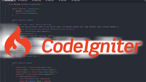 belajar crud codeigniter xampp bootstrap 4 seosatu