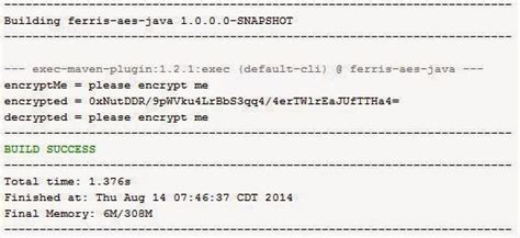 michael remijan aes encryption between java and c