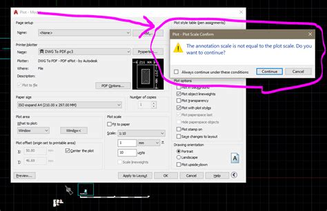 autocad won t plot to scale autodesk community