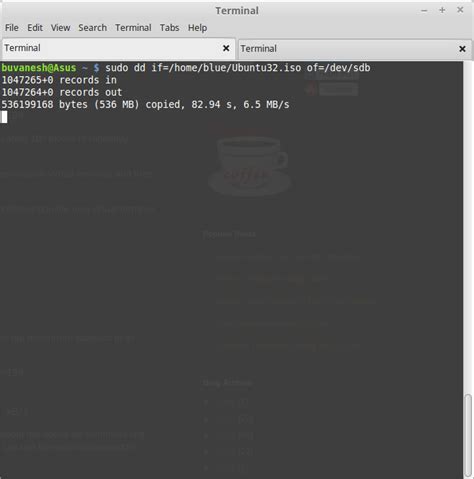 how to create bootable usb drive using dd command ostechnix