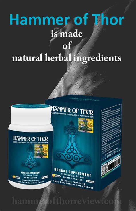 Hammer Of Thor Detailed Review Of Male Enhancement Pills 2024