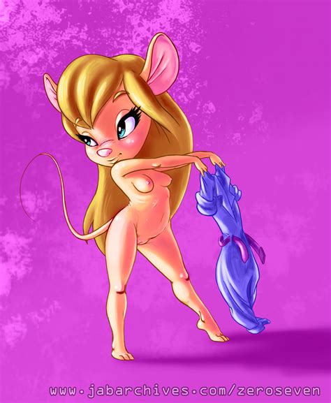 Rule 34 Chip N Dale Rescue Rangers Disney Gadget Hackwrench Nipples