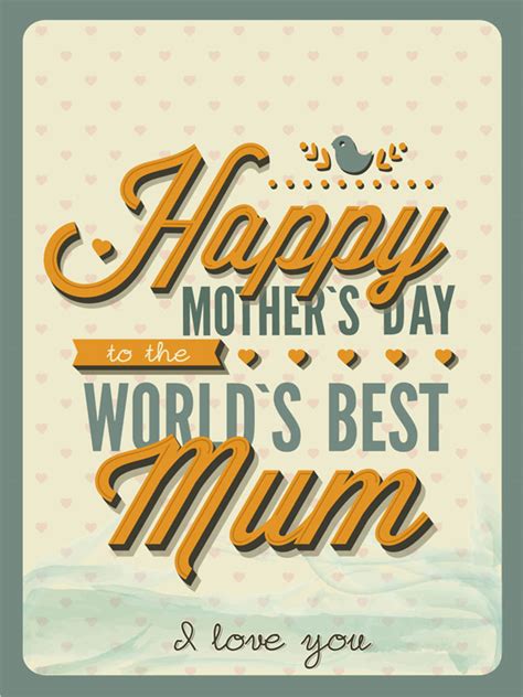 Happy Mothers Day 2013 Beautiful Cards Vector Images And Typography