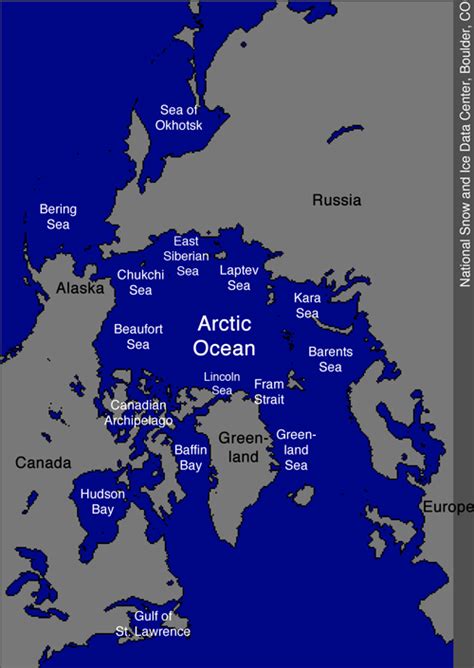 map of the arctic ocean arctic sea ice news and analysis