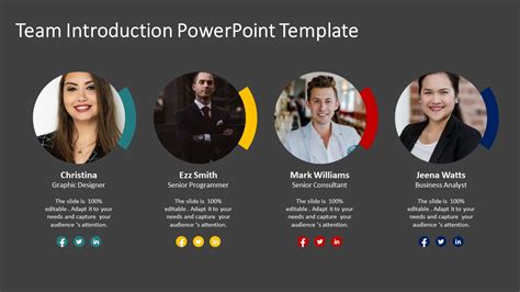 Team Introduction Powerpoint Template Archives