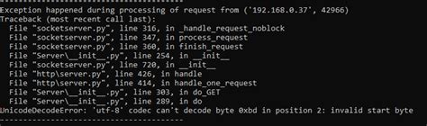 unicodedecodeerror utf 8 codec can t decode byte 0xbd in position 2