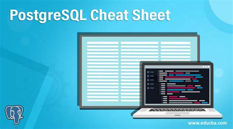 postgresql cheat sheet basic commands of postgresql cheat sheet