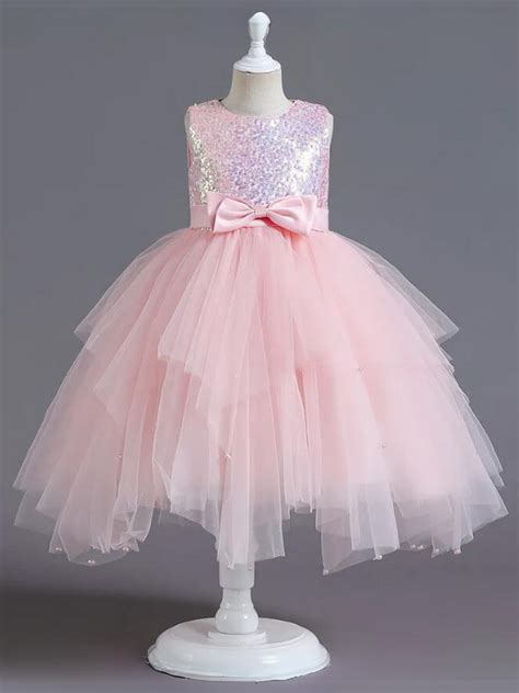 Sparkles And Twirls Pastel Pink Tutu Gown Mia Belle Girls