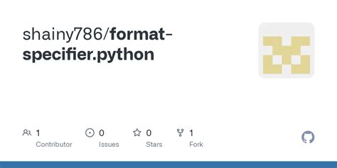 format specifier python format specifiers at main · shainy786 format