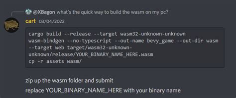 add information for including assets when building wasm · issue 176