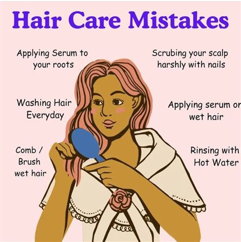 Avoid These Common Hair Care Mistakes Hair Care Tips