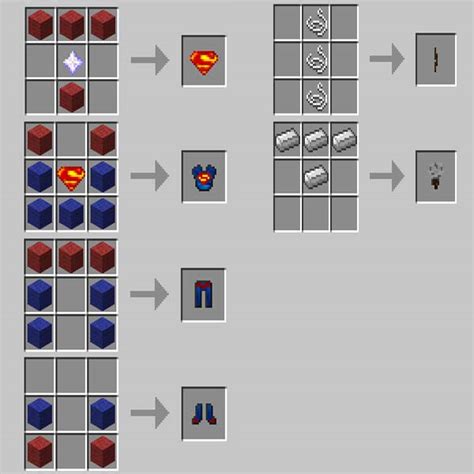 Superman Suit Crazy Craft Wiki Fandom Powered By Wikia