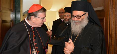 غبطة البطريرك يوحنا العاشر يلتقي الكاردينال Kurt Koch Greek Orthodox