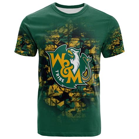 Buy William And Mary Tribe T Shirt Camouflage Vintage Ncaa Meteew
