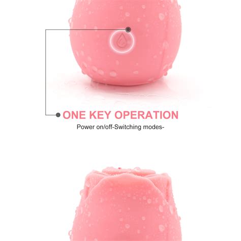 Clitoral Vibrator Rose Toy For Women 2 In 1 Vibrator And Adult Sex