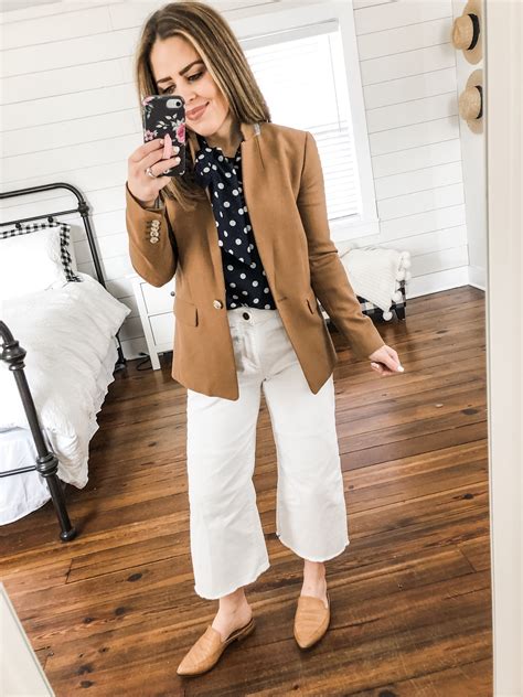 15 Ways To Style A Camel Blazer Dress Cori Lynn Camel Blazer