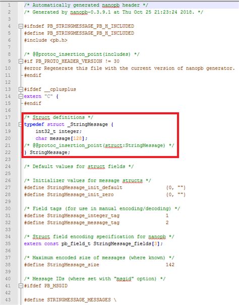 esp32 esp8266 protocol buffers messages with strings