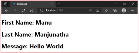 passing data to react components using props java4coding