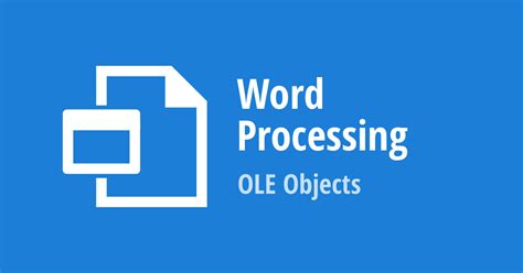 word processing winforms wpf office file api ole