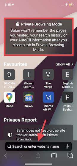 how to enable safari private browsing mode in ios 15 [2 ways] beebom