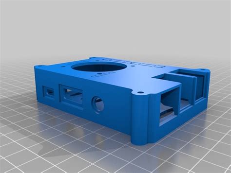 raspberry pi 3 case with 40 mm fan and without vesa mount