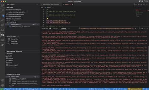 error creating build configuration in vs code error aborting due to