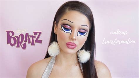 Turning Myself Into A Bratz Doll 🤩💖🤭 Halloween Transformation Youtube