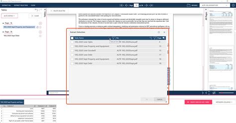 import tables from pdf table extractor into altair® monarch ® data prep