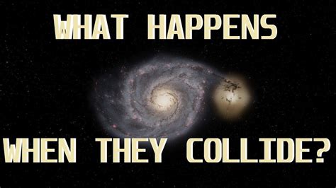 What Happens When Galaxies Collide Collision Simulation