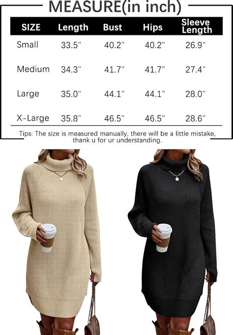 Lillusory Fall Women Turtleneck Long Sleeve Loose Oversized Sweater